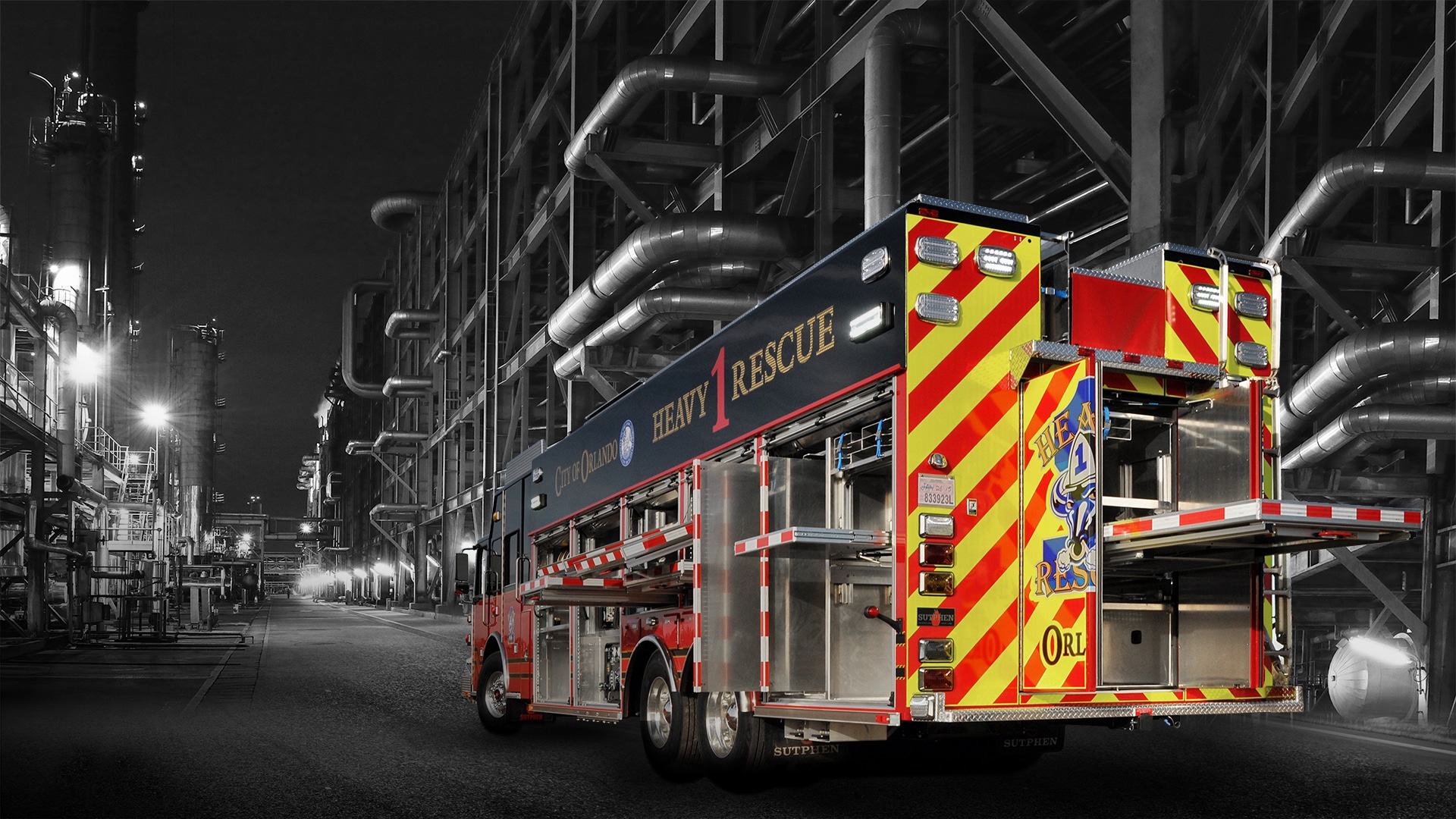 Fire Truck Graphics | SVI Fire Truck Chevrons & Fire Truck Decals