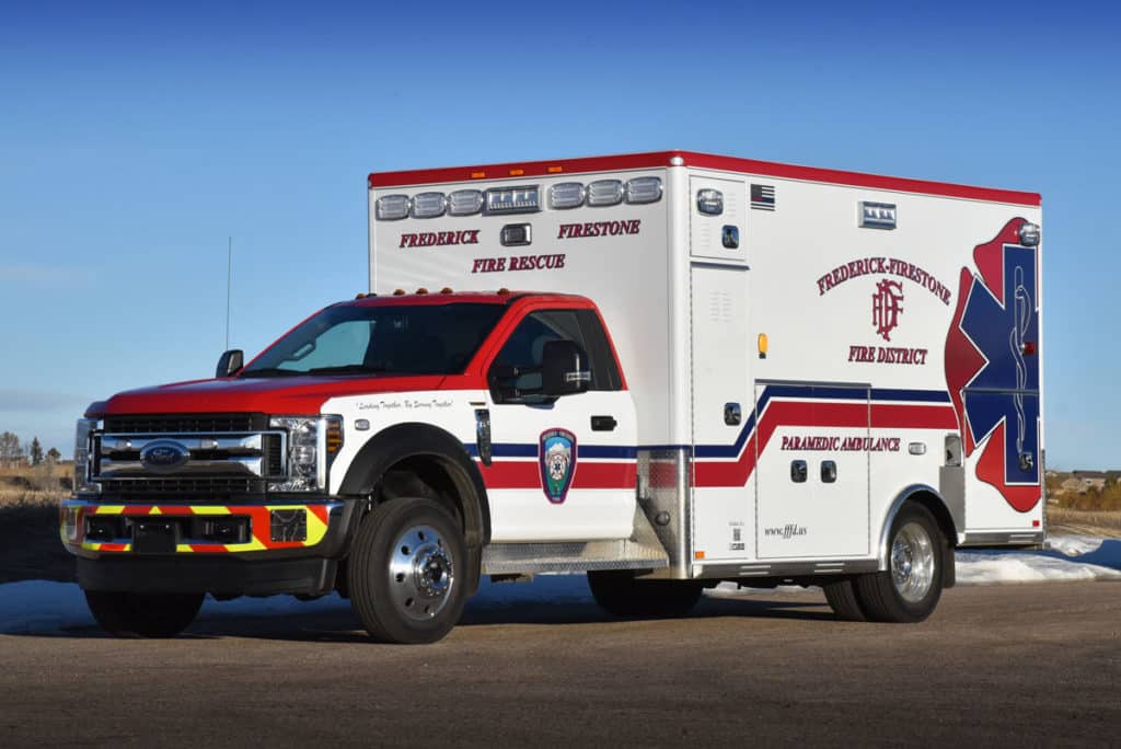 Frederick Firestone Fire District Paramedic Ambulance - SVI Graphics