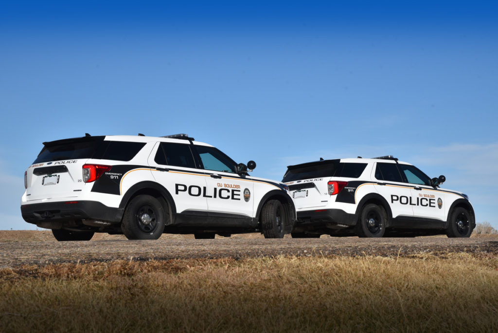 University of Colorado Police Department SUVs - SVI Graphics