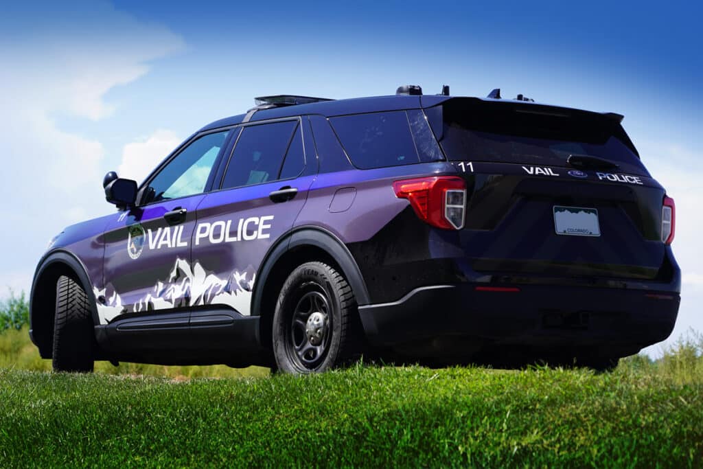 Vail Police Car - SVI Graphics