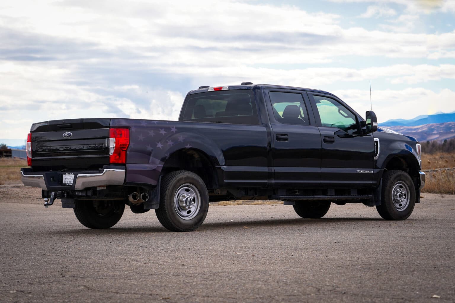 Ghosted American Flag Wrap - SVI Graphics