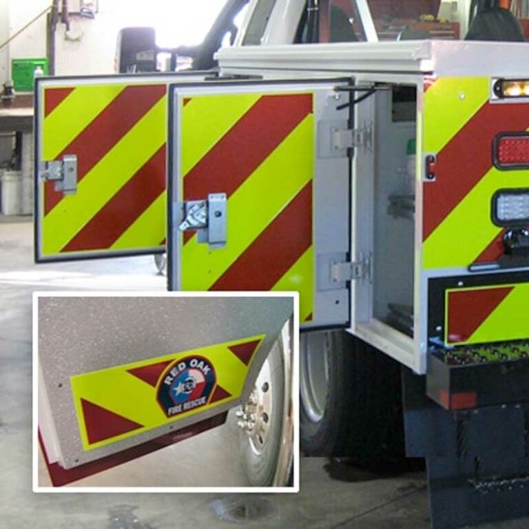 Fire Truck Graphics | SVI Fire Truck Chevrons & Fire Truck Decals