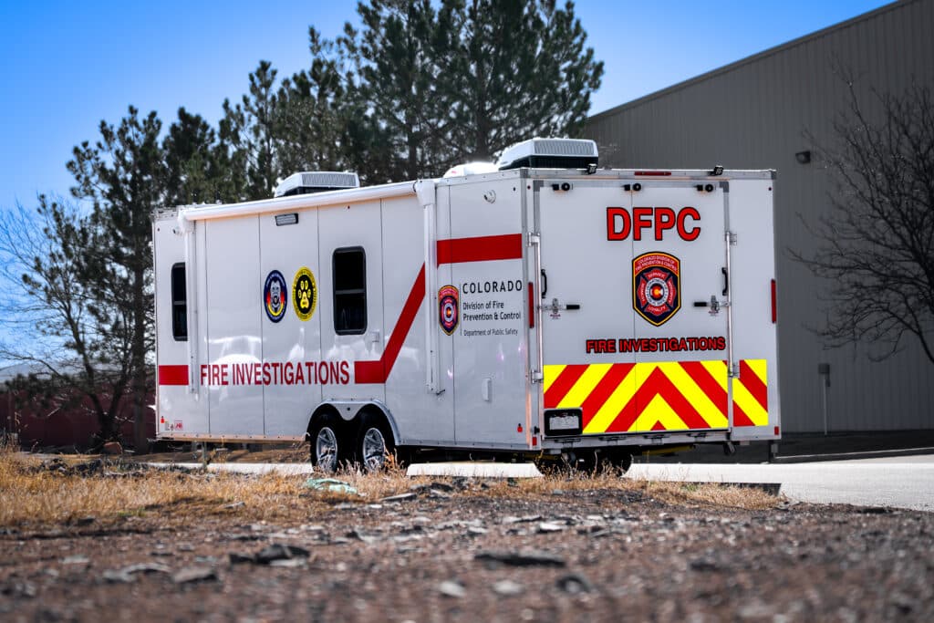 Colorado Division of Fire Prevention and Control Trailer - SVI Graphics